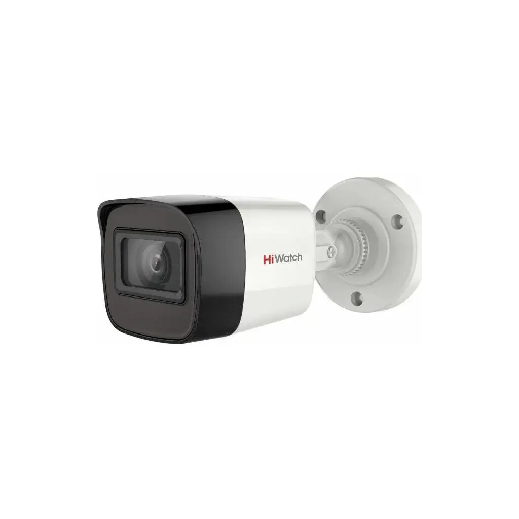 Камера видеонаблюдения аналоговая HIWATCH DS-T520 (C), 2592х1944 pix, 2.8 мм, белый [ds-t520 (с) (2.8 mm)]