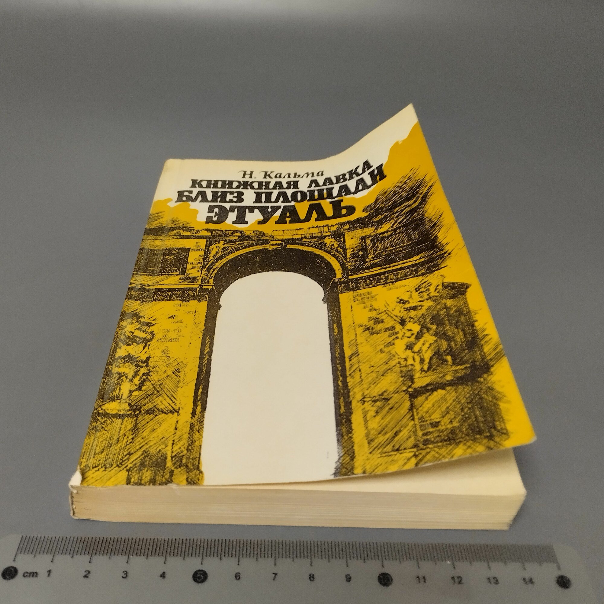 Книжная лавка близ площади Этуаль. Кальманок Анна Иосифовна. 1985