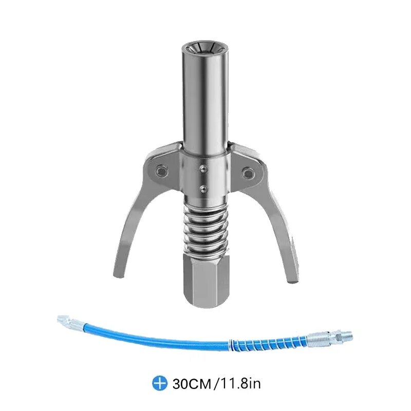 10000 PSI NPTI/8 Смазочный Пистолет Из Нержавеющей Стали С Быстроразъемным Автомобильным Шприцом, Наконечник Смазки