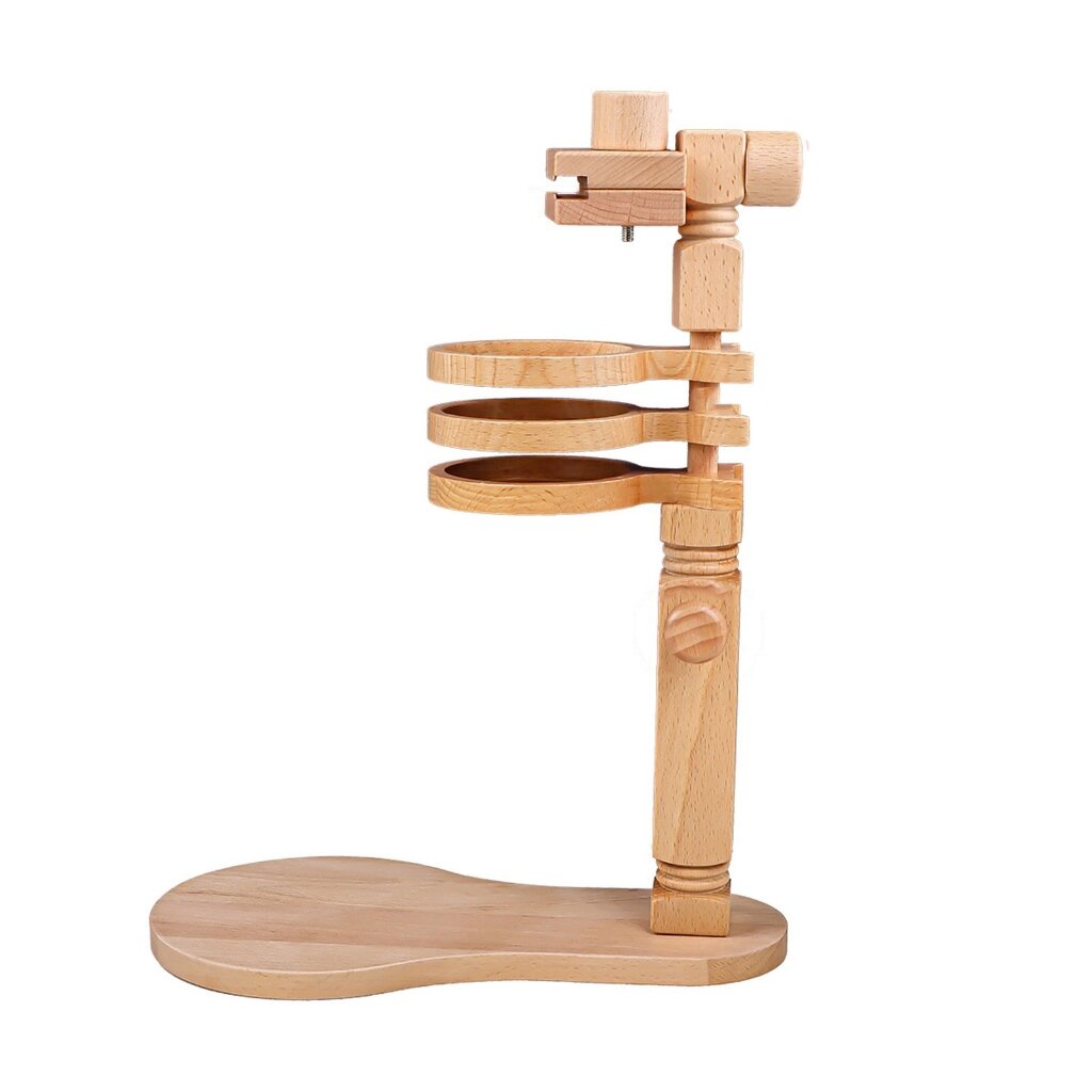 Дерево Шить По Высоте Подставка Обруч Углы Регулируемый Держатель Пялец Для Вышивки