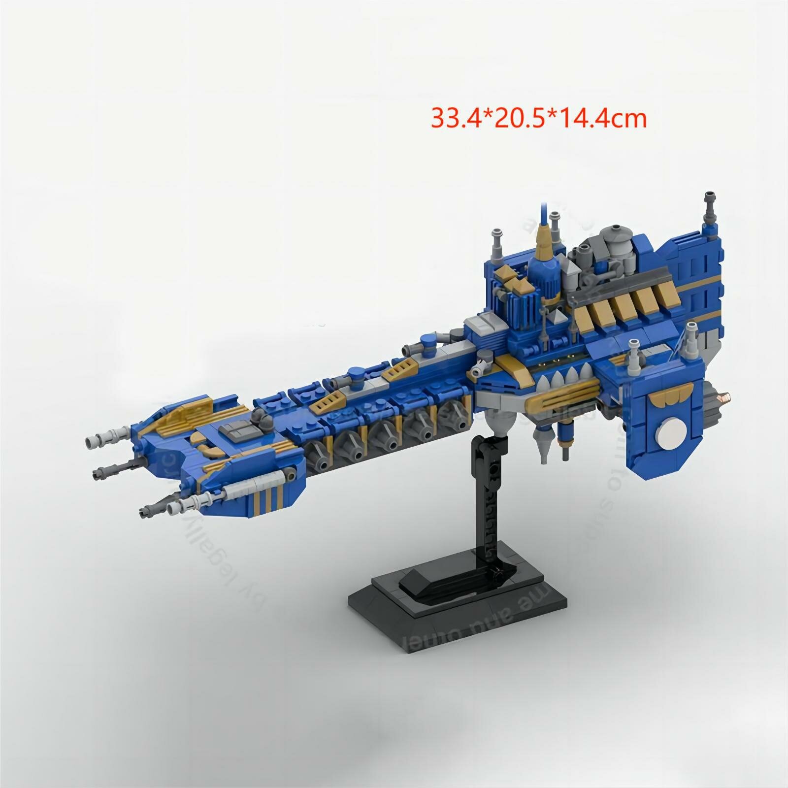 Spot MOC-160650 Warhammer 40k Macragge Honor космический корабль строительный блок модель игрушки детские украшения