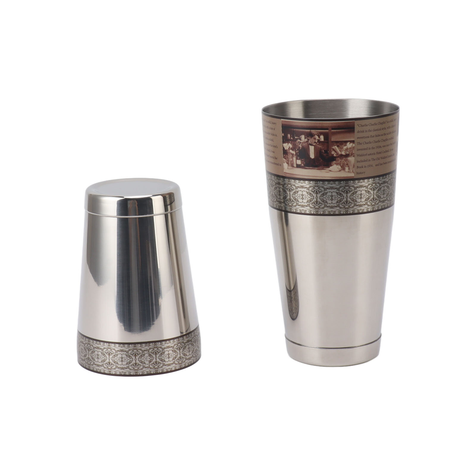 Коктейльный шейкер, безопасный для посудомоечной машины, нержавеющая сталь 304, устойчивый к ржавчине миксер для напитков для вечеринок, дома, путешествий, тип 3