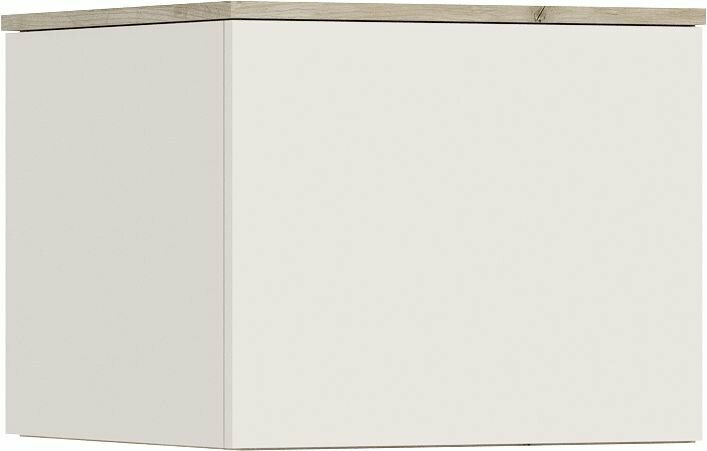 Антресоль Норд к угловому пеналу 510х418х510 (Кашемир/Дуб крафт серый) МИФ