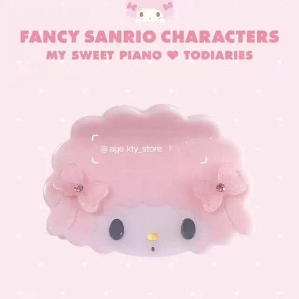 Заколка для волос Sanrio Sugarbunnies Isetan Co Branded Alloy Small Hair Cute Picy Girl Wind Grab Clip Mini Student Clip Accessories Girl Gift