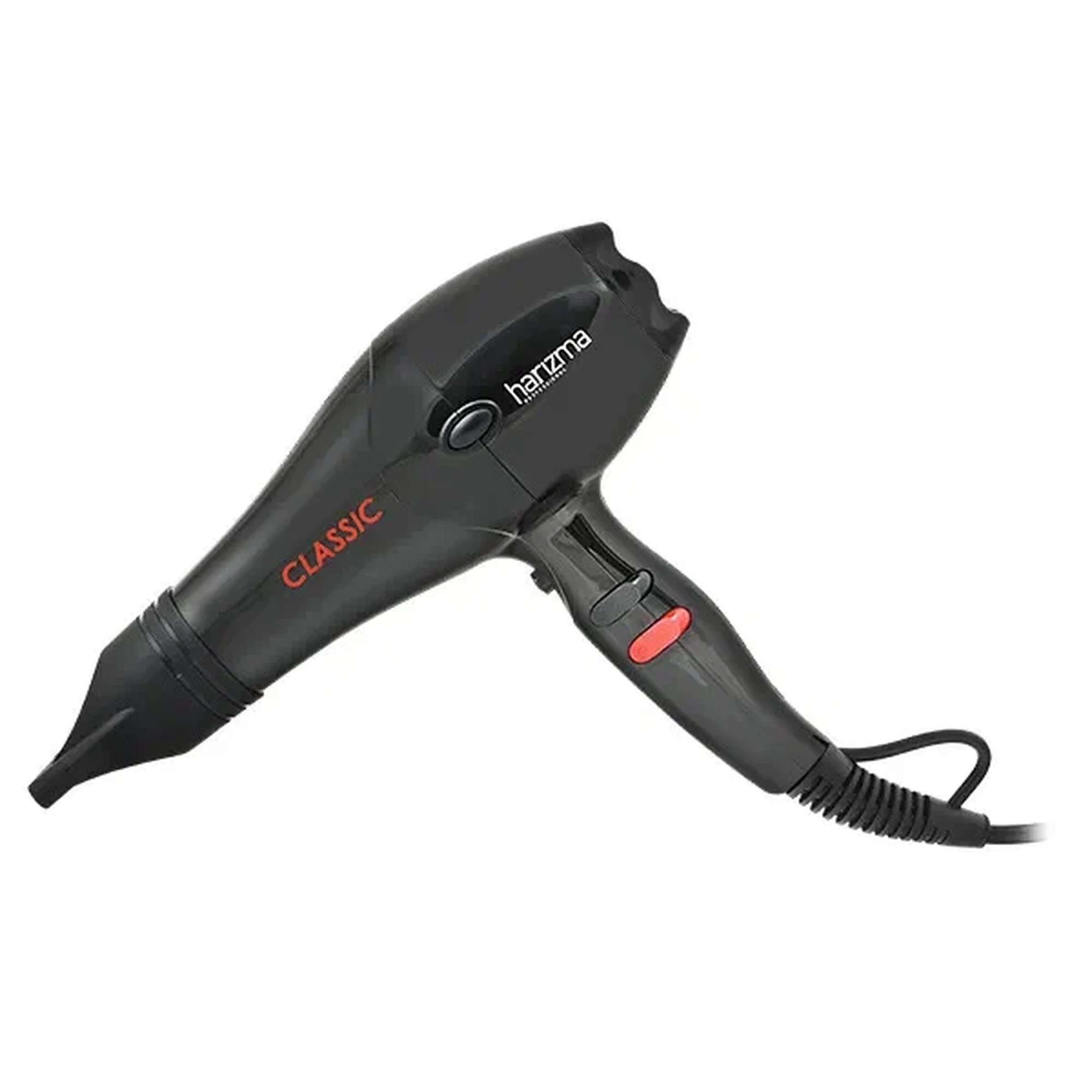 Фен Harizma Classic H10206, мощность 2200Вт, 3 режима, 78м3/ч, черный