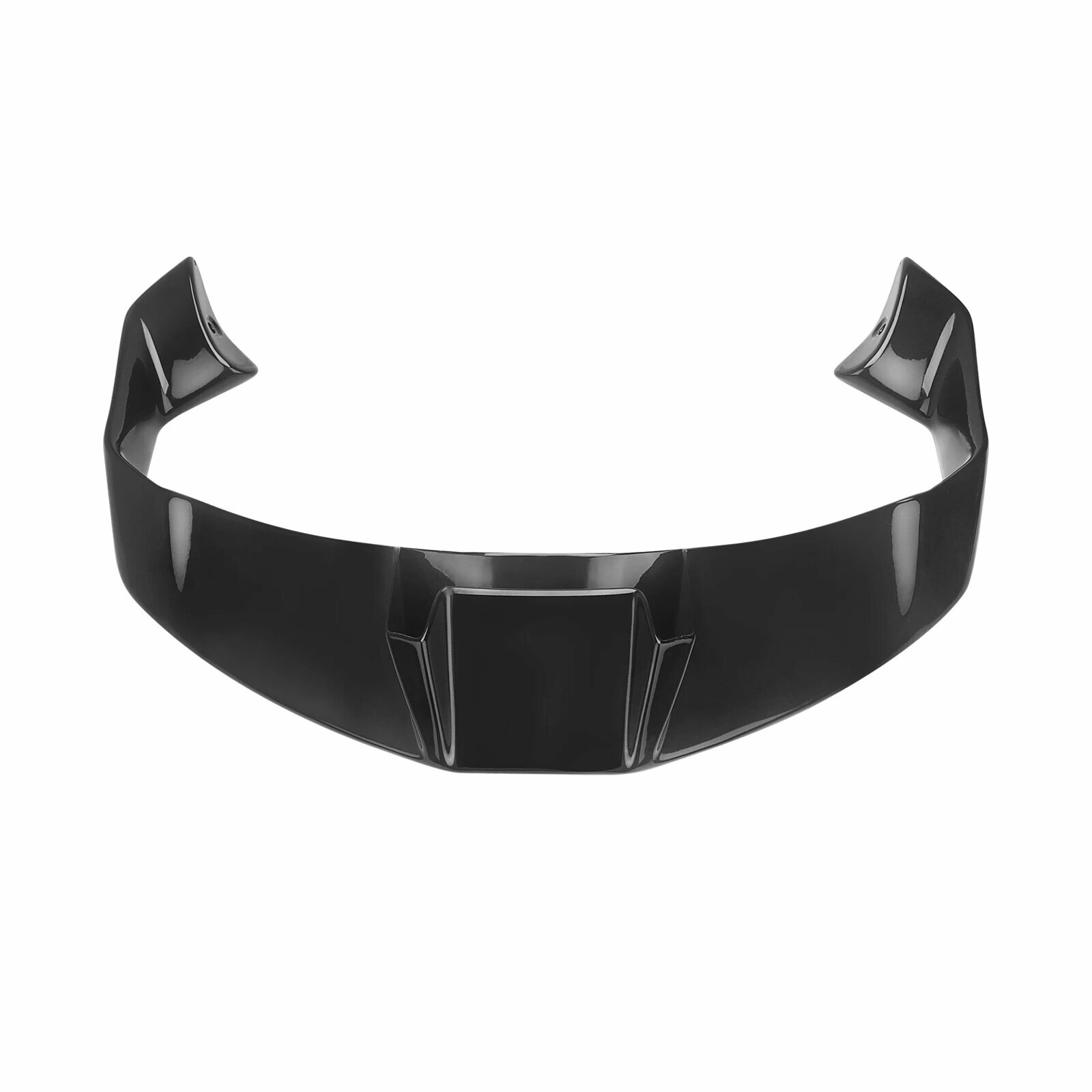 Новый YZF-R1 2020-2024 фиксированное ветровое крыло матовый черный для Yamaha ABS карбон YZF-R1 2020-2024 фитинги обтекателя мотоцикла R1 Winglet Черный, Glossy black