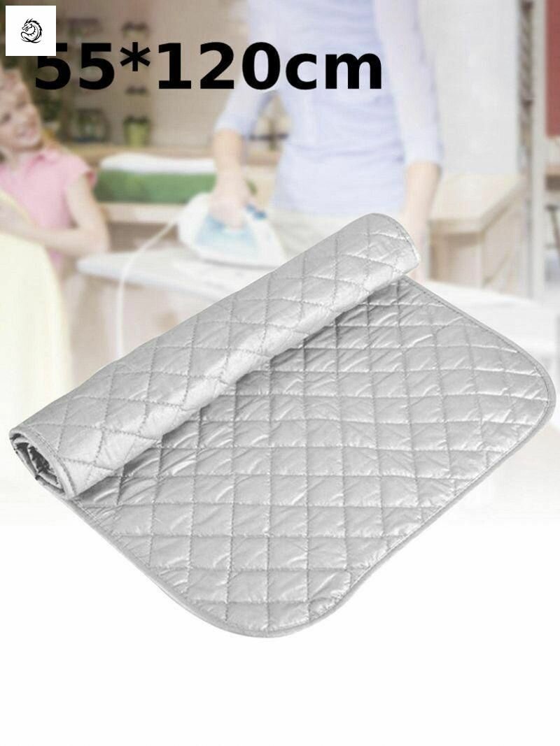 Термостойкий коврик для глажки 55x120 см без доски с серебряным покрытием