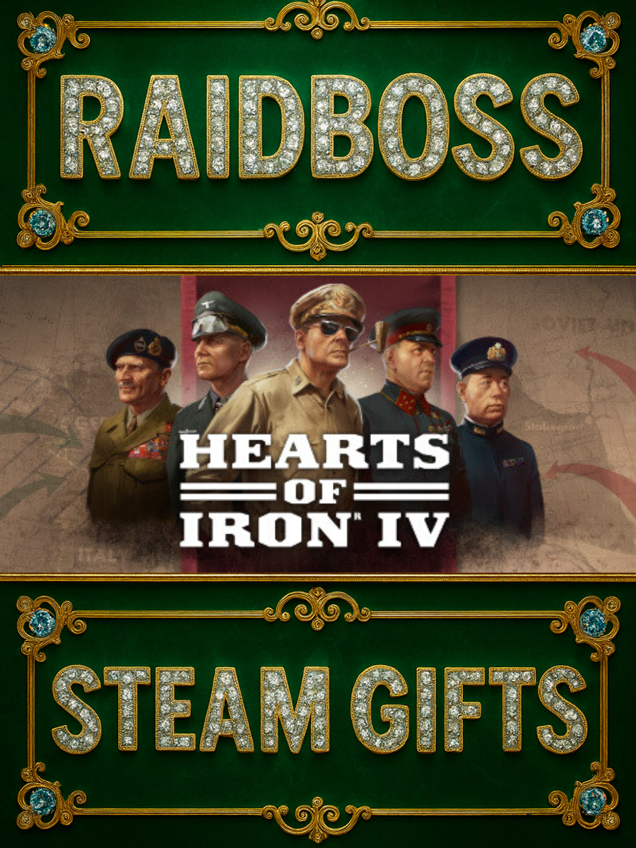 Hearts of Iron IV — купить Steam Gift для PC | подарок | Казахстан | автовыдача