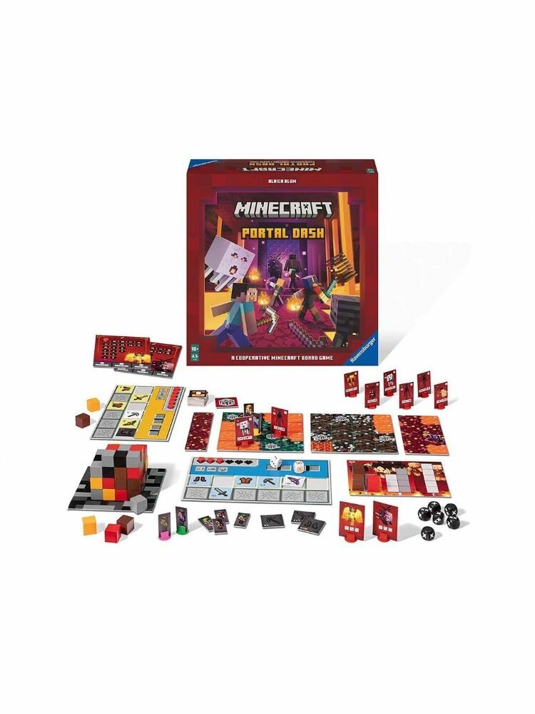 <Настольная игра Minecraft: Пылающий мир>