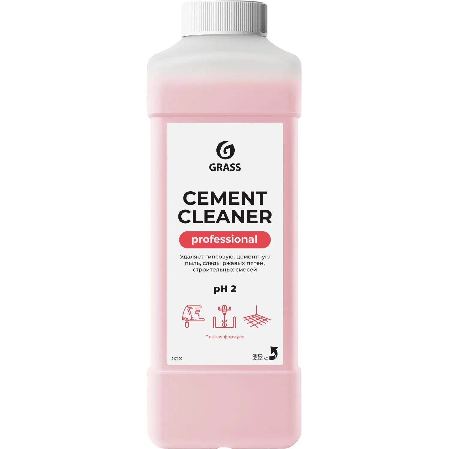 Профхим послестрой кисл д/удал строй. смес Grass/Cement Cleaner,1л