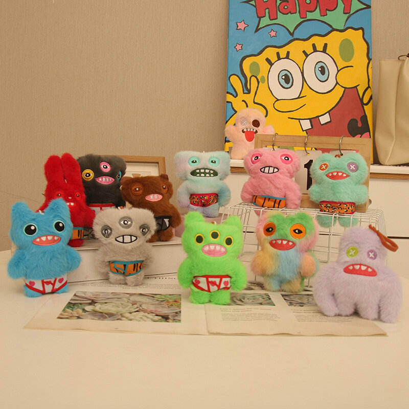 Реалистичные зубы, милый зубной монстр, брелок в виде большого зубного монстра, забавный зубной малыш, милая нелепая кукла-сумочка, плюшевый ключик.