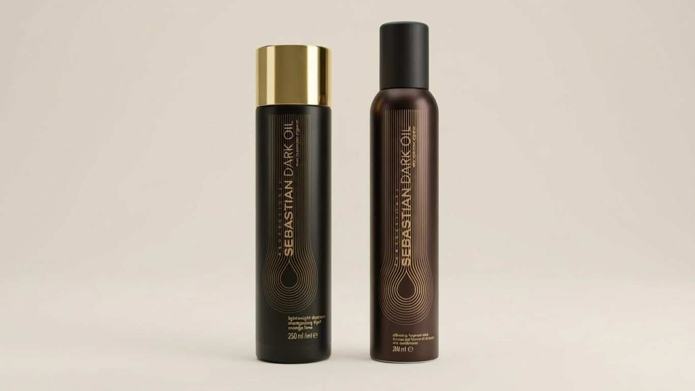 Набор SEBASTIAN Professional Dark Oil Шампунь (250мл) + Кондиционирующий мист (спрей) для шелковистости волос (200мл)