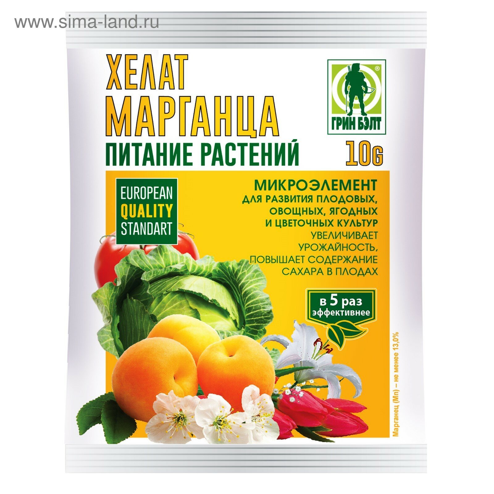 Хелат марганца, пак, 10 г 3542323
