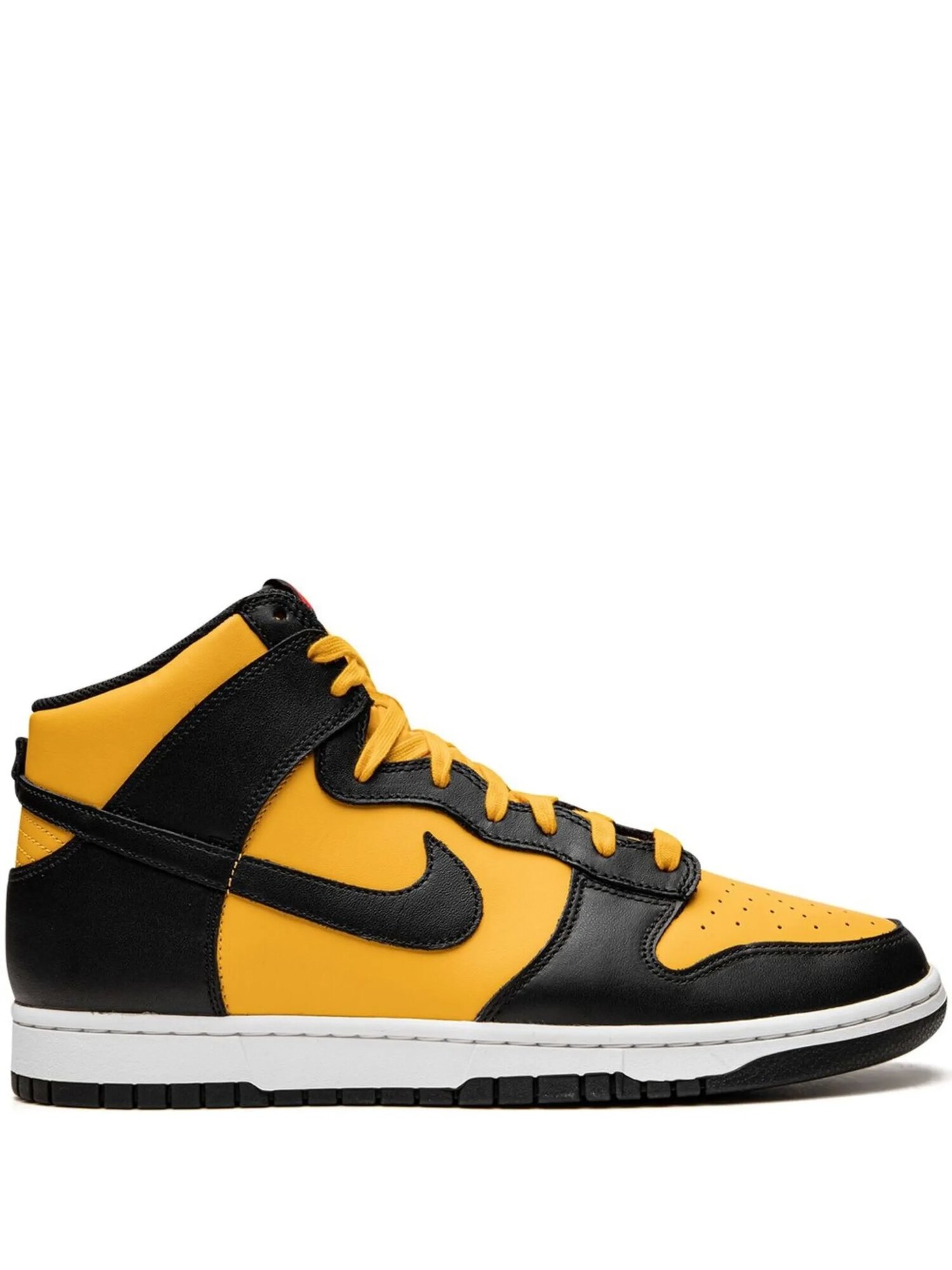 Кроссовки NIKE Dunk High Retro, размер 11.5 US, желтый