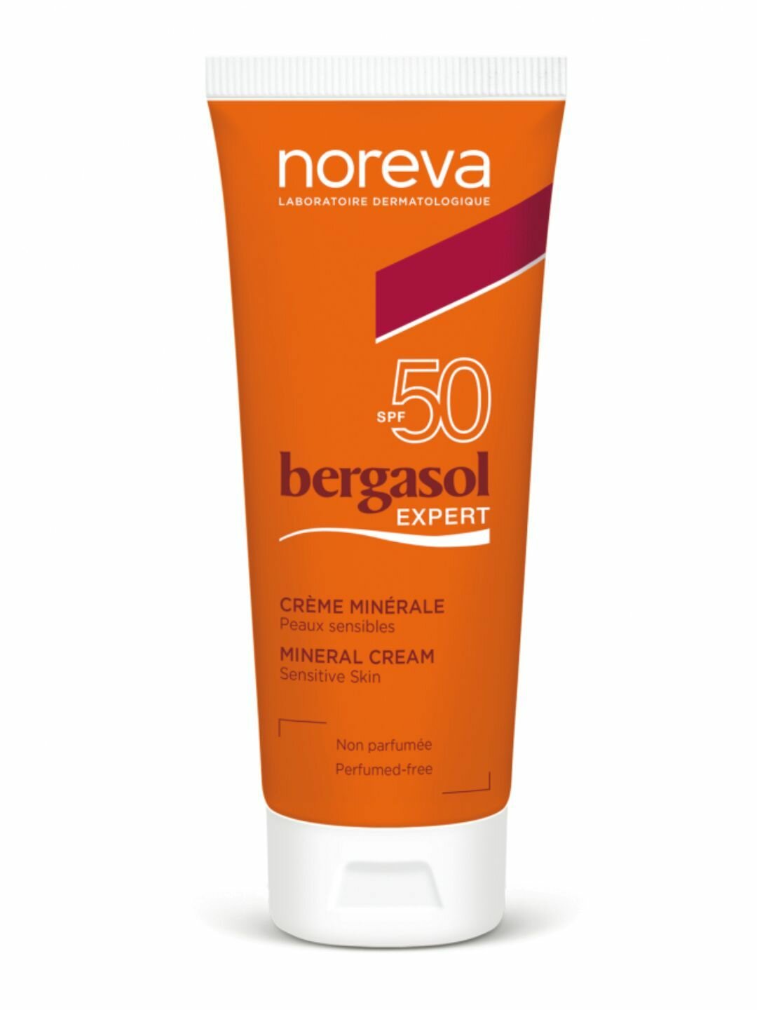 Норева бергасол эксперт Минеральный крем SPF50, 40 мл / NOREVA Bergasol Expert