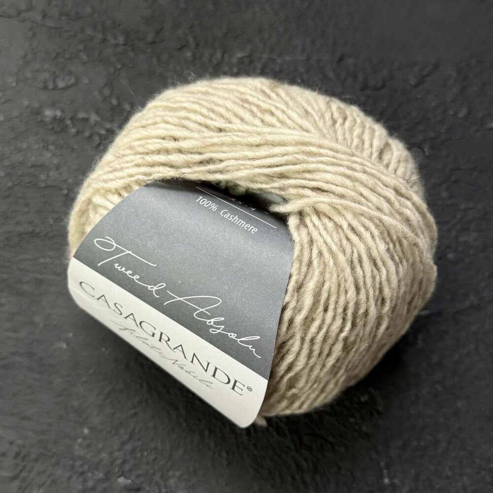 Пряжа для вязания Casagrande Tweed Absolu (29.020) 1 моток 25 г/75 м