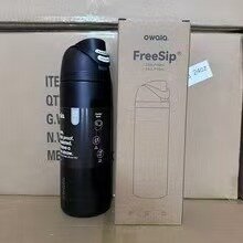 Спортивная бутылка для воды Owala Freesip с двойным способом питья, ручкой и выдвижной крышкой, из нержавеющей стали 304, с термоизоляцией, для трансграничной торговли на Amazon.