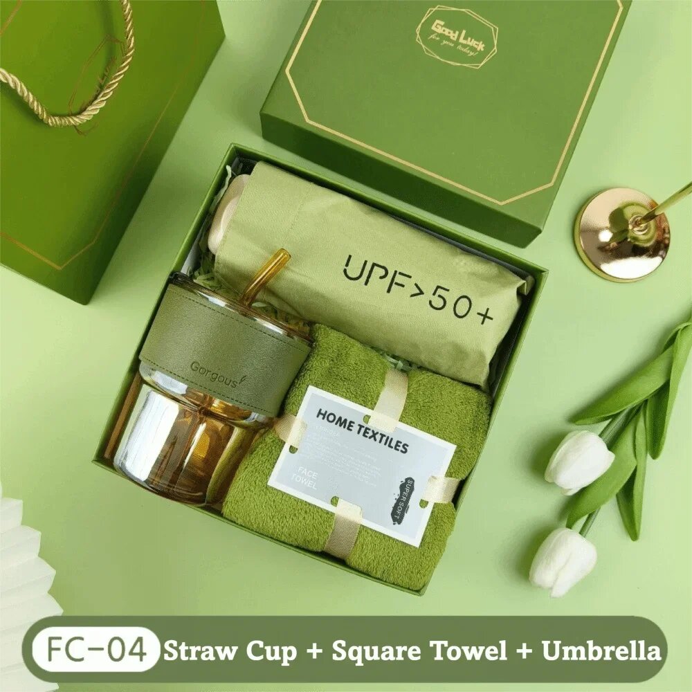 Сувенирный набор 3 в 1 ABS Green 04 - Gift Box