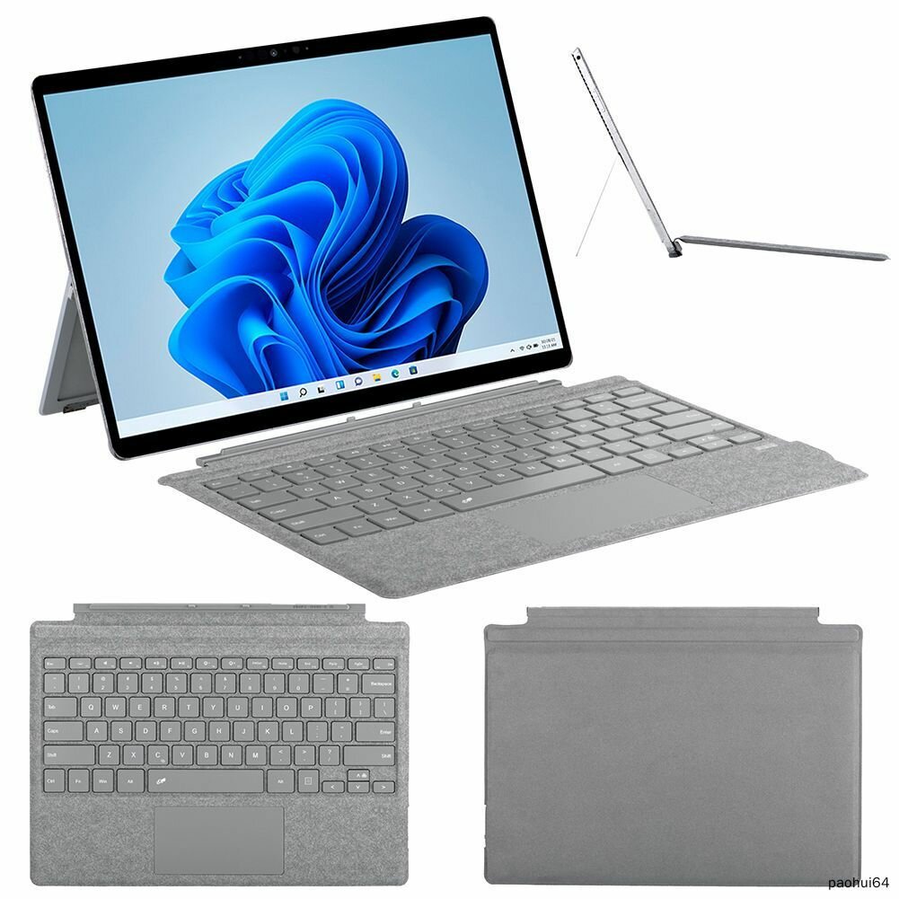 Магнитная клавиатура с трекпадом для Microsoft Surface Pro 3 4 5 6 7 7 Plus