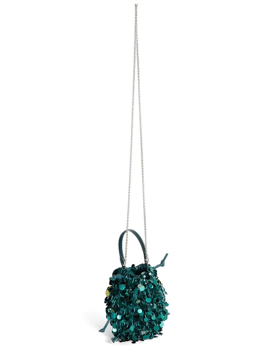 Сумка Anya Hindmarch, зеленый, — фото 1