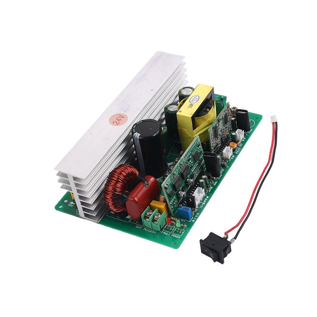 12 В/24 В/48 В В AC220V 1000 Вт Синусоидальный Инвертор Преобразует Несколько Входных Напряжений Светодиодный Индикатор Для Генераторов