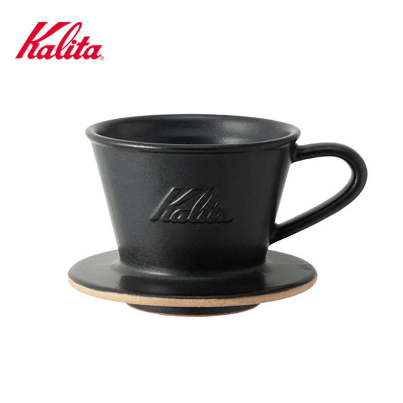 Оригинальный японский фильтр для кофе KALITA, корзинного типа, керамический, 185MI, Mino Ware, 3-отверстный фильтр для кофе