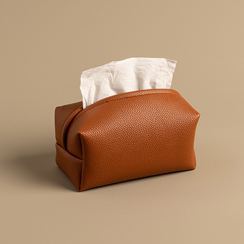 Итальянский дизайн, коробка для салфеток с узором личи для гостиной, роскошная коробка для салфеток, коробка для хранения салфеток в автомобиле