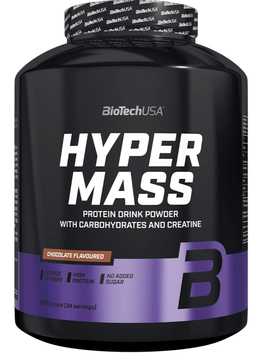 Гейнер BioTechUSA Hyper Mass 2270 г, Шоколад