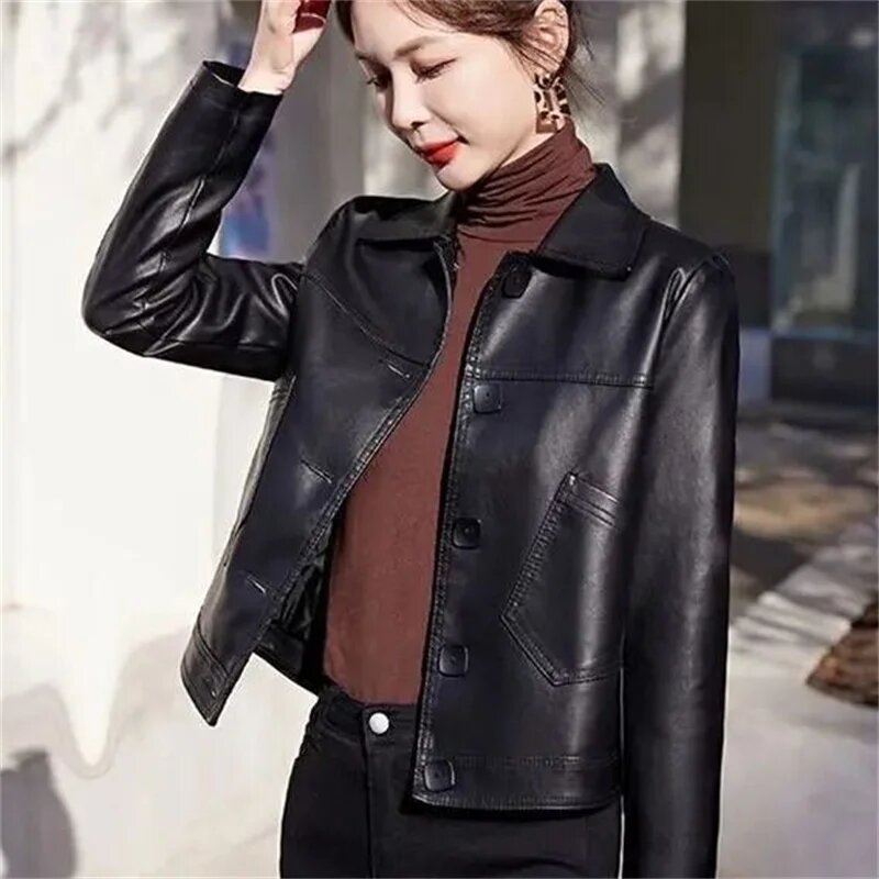 Куртка кожаная