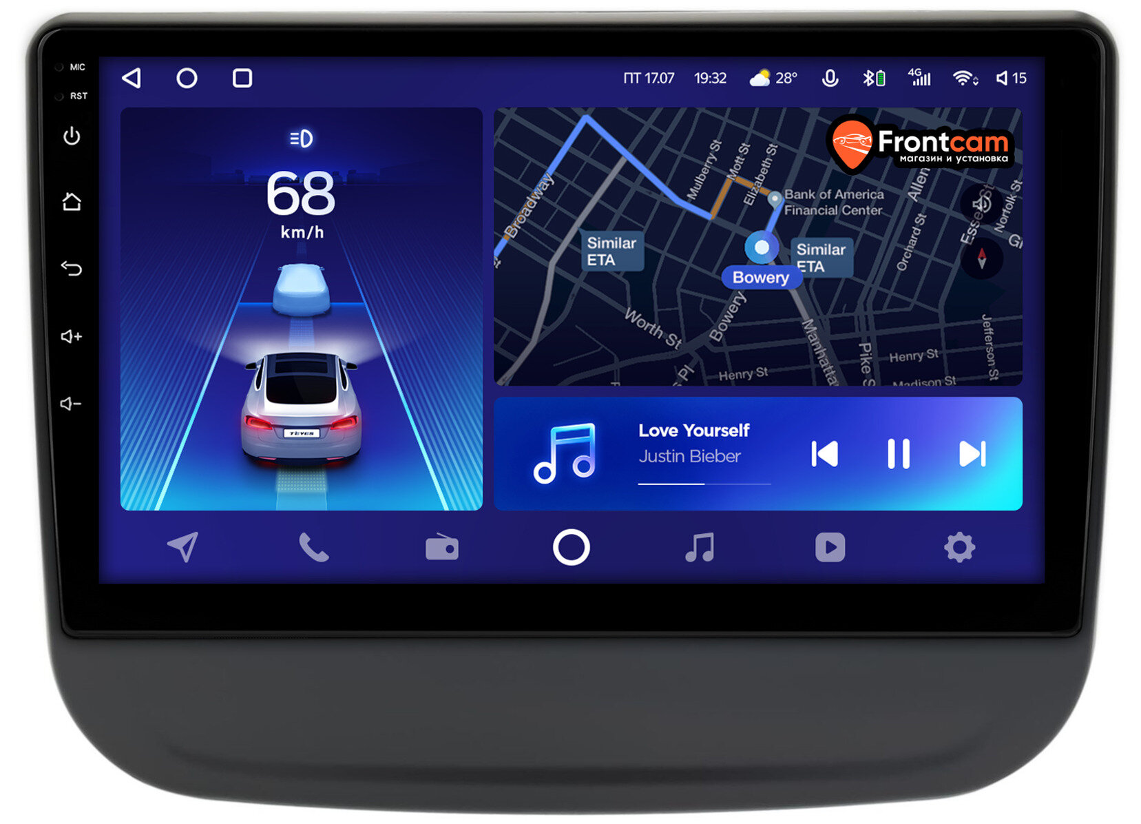 Штатная магнитола Chevrolet Equinox 3 2017-2024 Teyes CC2 PLUS 4/32 10" RM-10-0700 Android 10 (4G-SIM, DSP, QLed)