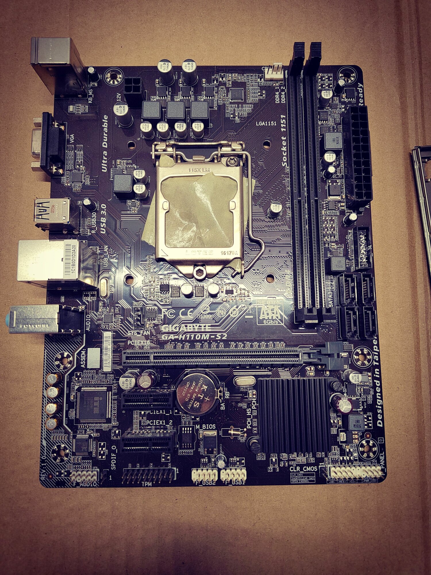 Материнская плата Gigabyte GA-H110M-S2/LGA1151(арт.20299-OZ)