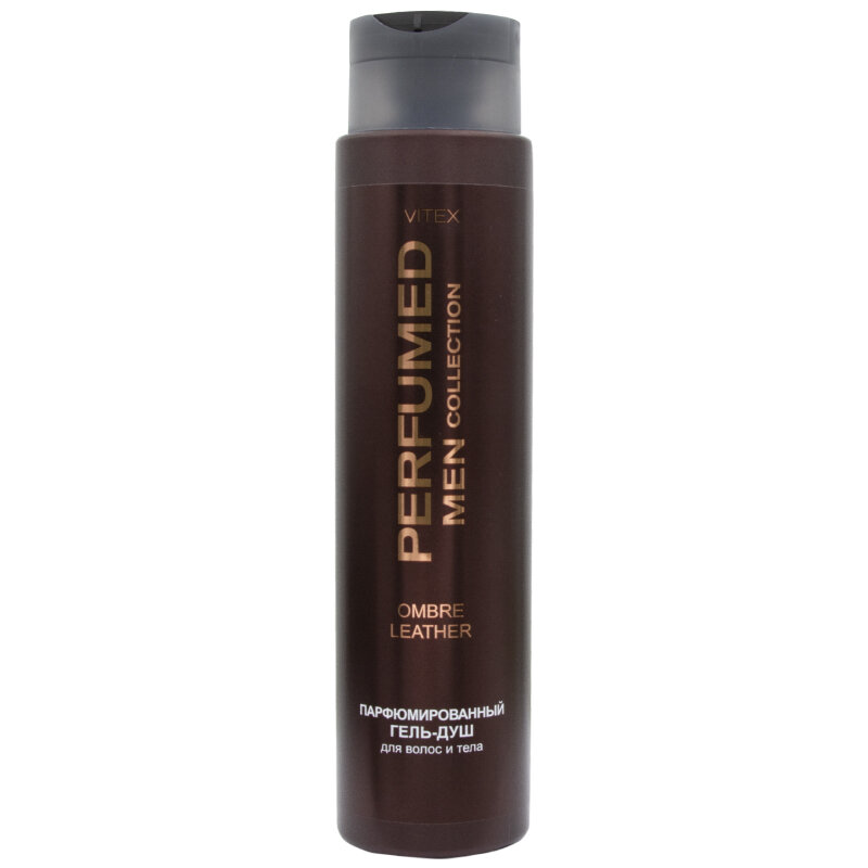 Витэкс PERFUMED MEN Collection OMBRE LEATHER Парфюмированный гель-душ для волос и тела, 400 мл