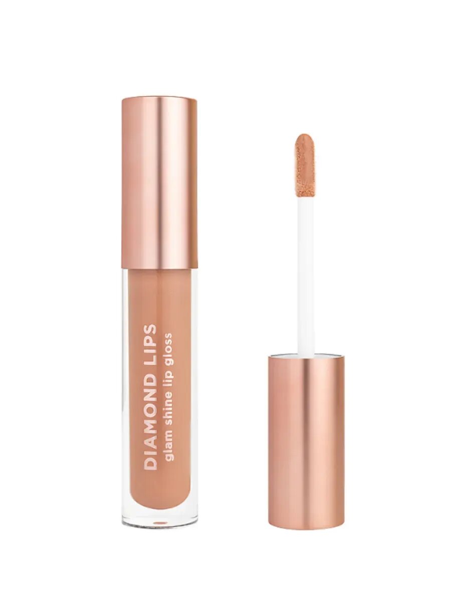 Блеск для губ "глэм" DIAMOND LIPS, № 012, 4.5 мл