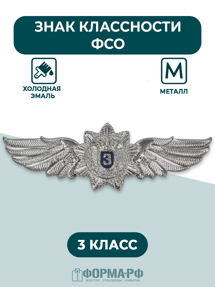 Знак классности ФСО 3 класс