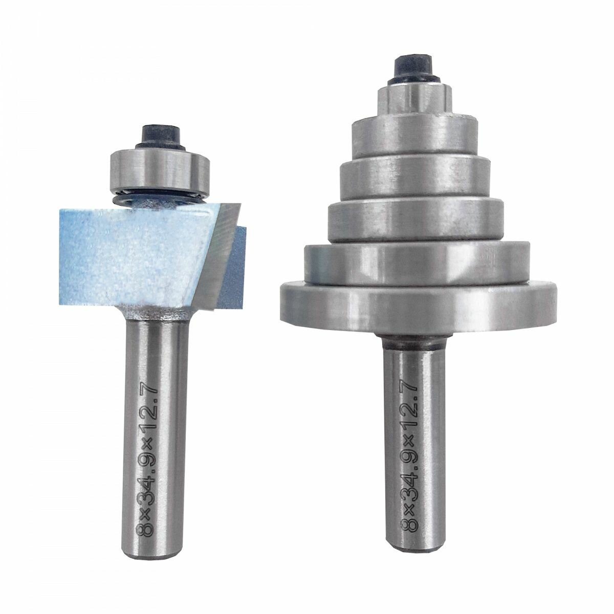 Фреза пазовая DELTA TOOLS четвертная с набором подшипников (нижн. подш.) Z 2 D 34.9х12.7х56 S 8 301.7811B