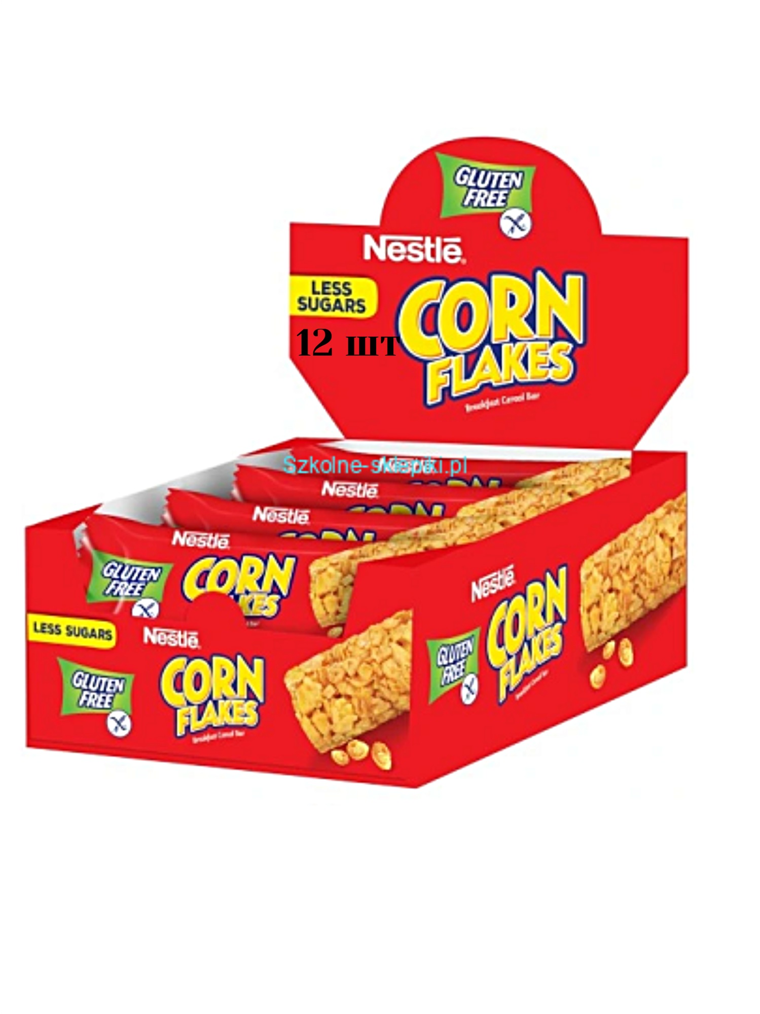 Nestle Сorn Flakes Cereals Bars / Злаковый Батончик Нетле Корн Флейкс, 22г х 16 шт (Германия)