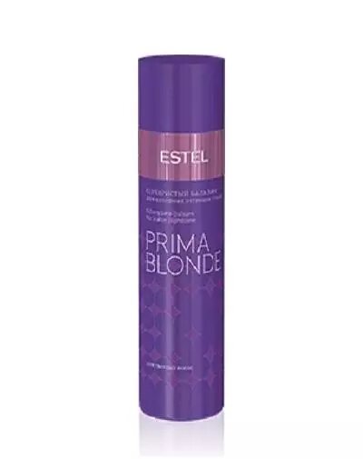 Бальзам ESTEL серебристый для холодных оттенков блонд Prima Blonde 200 мл