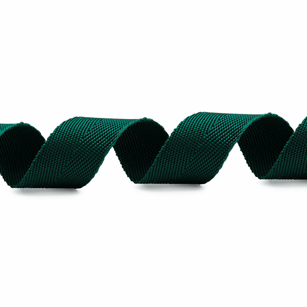 Стропа ременная 25 мм, 25 м, 15,1 г/м, рис. 9356, Красная лента (37 малахит)