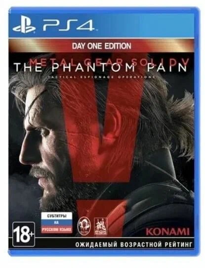 Уценка! Игра Metal Gear Solid V : The Phantom Pain - Day one edition (PS4, русская версия)