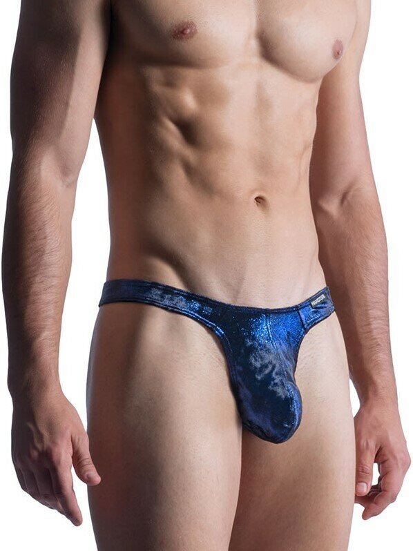 Трусы-стринги "M858 Tower String - Blue" / Manstore / Синий / Размер L