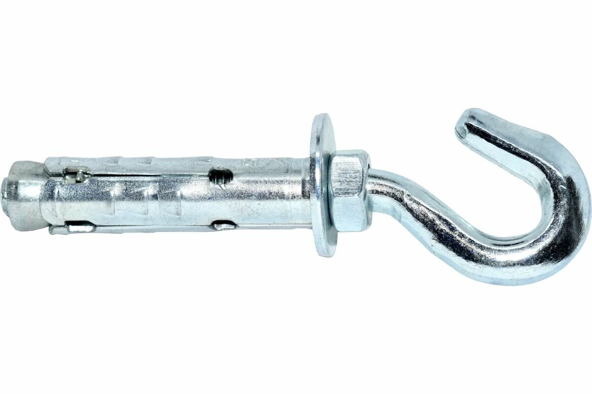 Анкер с крюком Tecfi DX ZN М12x75, 2 шт. пакет 148890