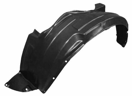 Подкрылок SAT 16012026, для Kia Picanto, передний, левый, полимерный, черный