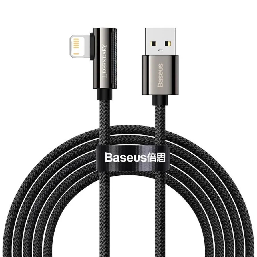 Кабель lightning - usb Baseus CALCS-A01 2 м черный