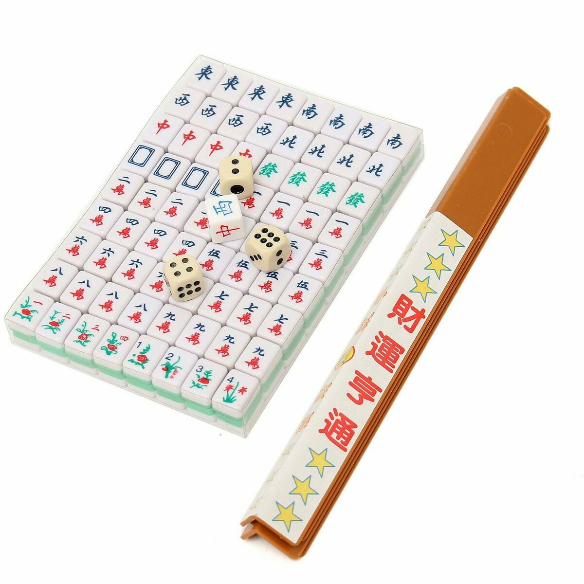 Happy Island Портативный Мини 144 Маджонг Набор Китайская Традиционная Игра Путешествия На Открытом Воздухе Игра