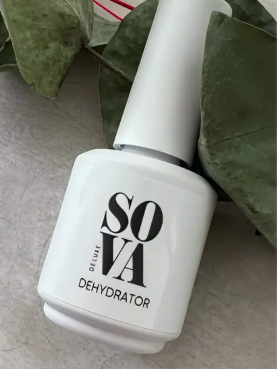 Дегидратор Sova De Luxe, для обезжиривания ногтей, прозрачный, 15 мл