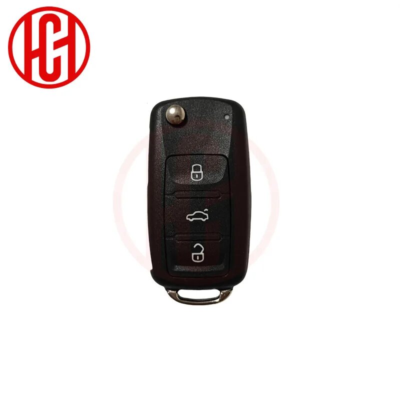 Чехол-корпус для выкидного ключа-пульта для автомобилей VW/VOLKSWAGEN Caddy, Eos, Golf, 3 Buttons