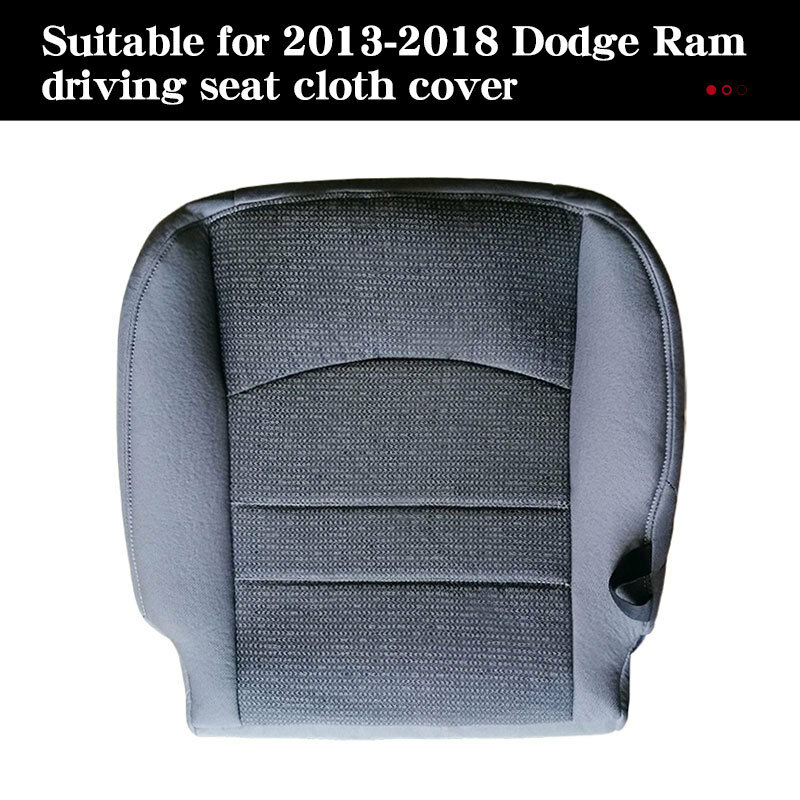 Для Dodge Ram 1500 SLT 2013-2018 Тканевый Чехол для Нижнего сиденья Водителя Серого цвета