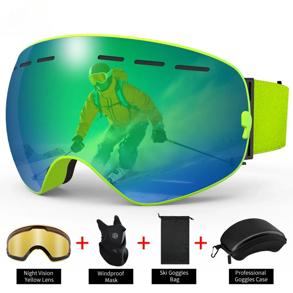 Лыжные очки X-TIGER UV400 Comma XJ-0106-GP