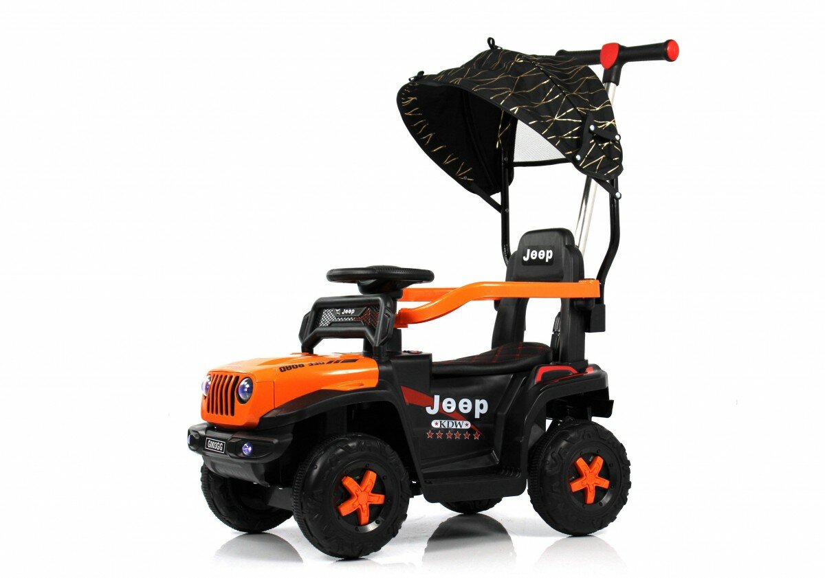 Детский электромобиль - каталка G003GG оранжевый
