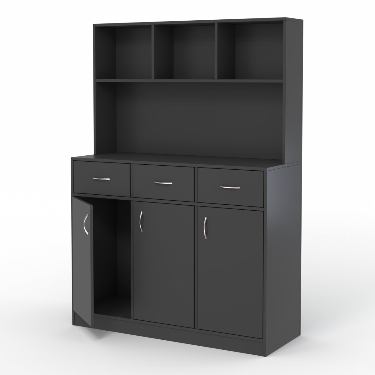 Станция официанта №14, Черный. Производитель товара - компания Westcom.